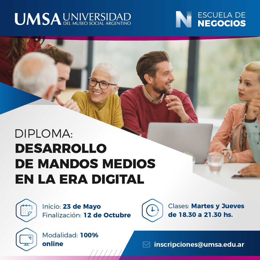 Desarrollo de mandos medios en la era digital – UMSA