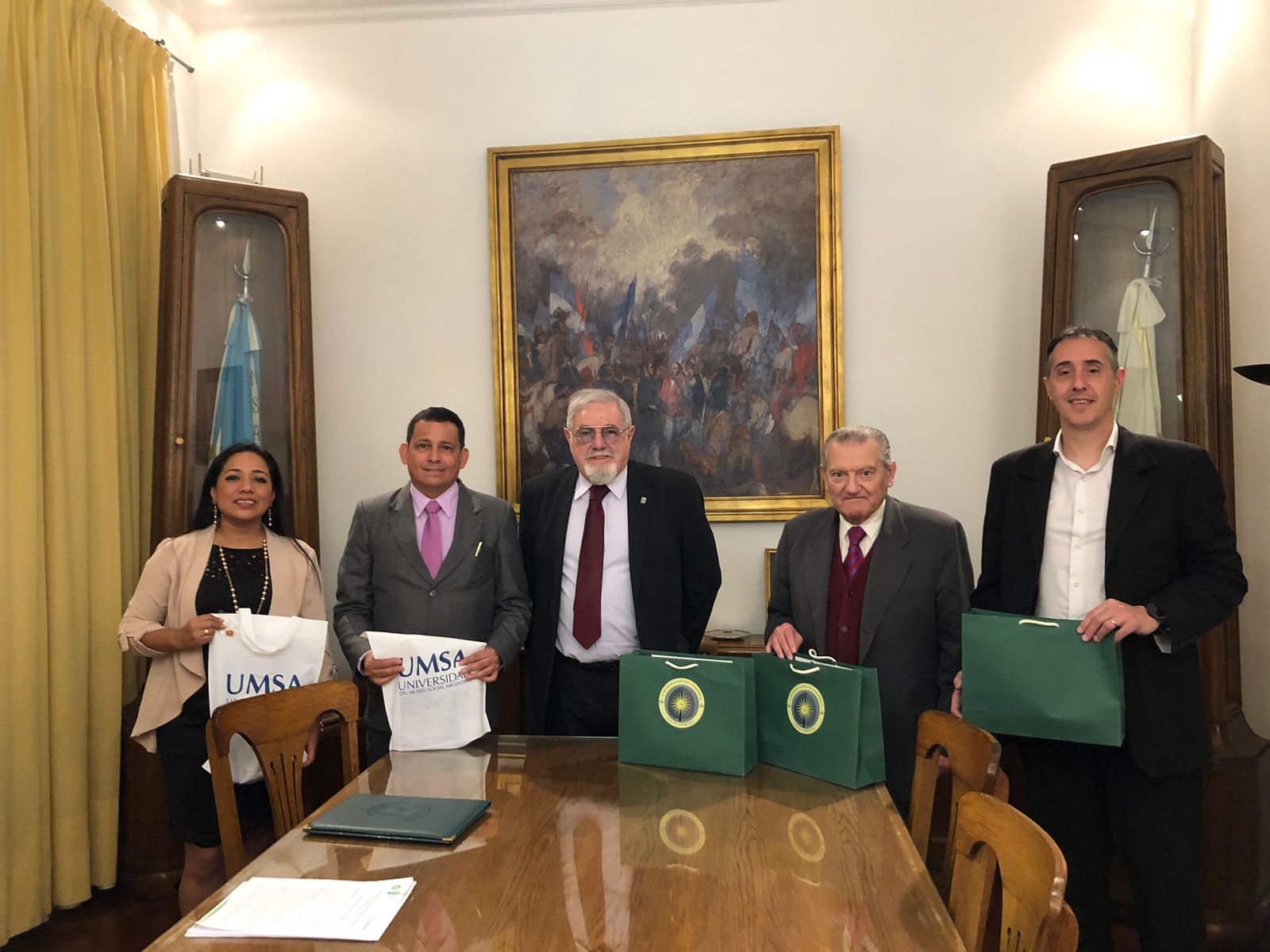 Visita de la Universidad Estatal Amazónica de Ecuador - UMSA